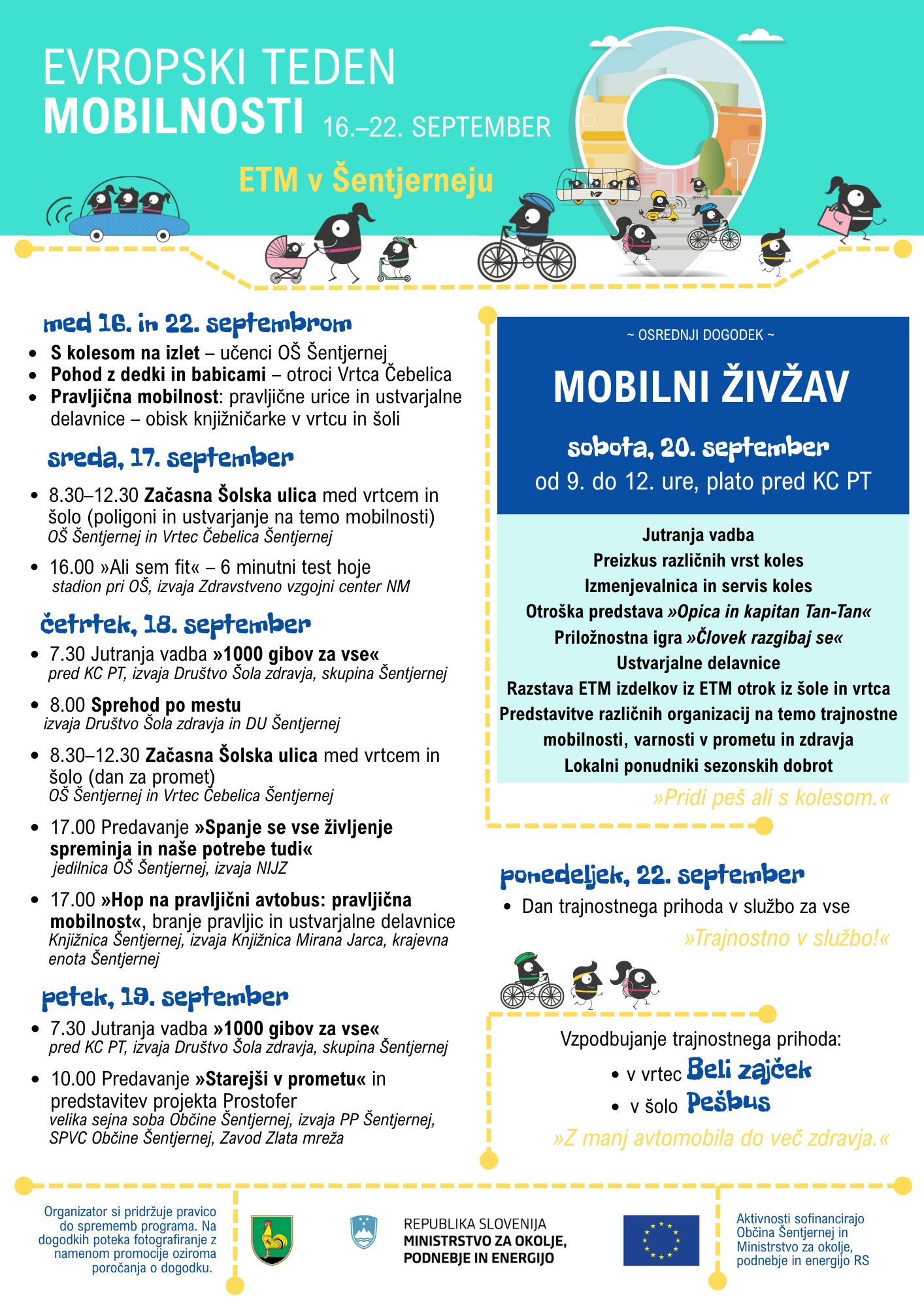 EVROPSKI TEDEN MOBILNOSTI V ŠENTJERNEJU - sentjernej.si